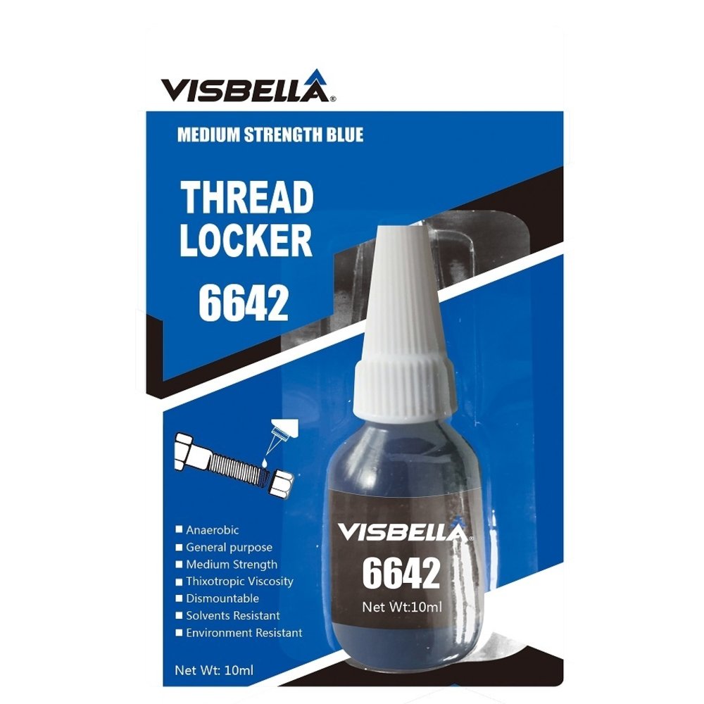 Schroef Borging - 242 Blauw 10ml - ToolMania