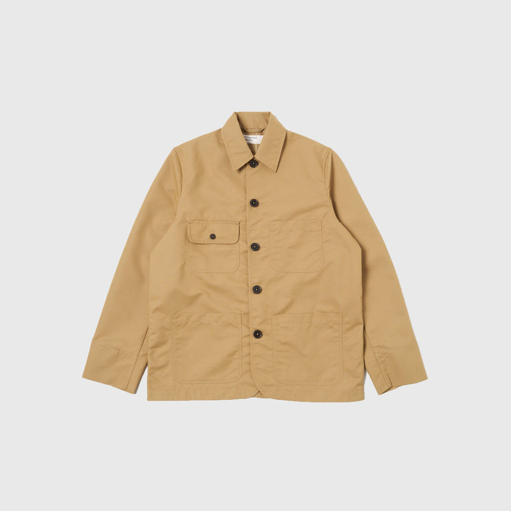 Universal Works Merchant Polytech Jacket Sand - DIV. Amsterdam