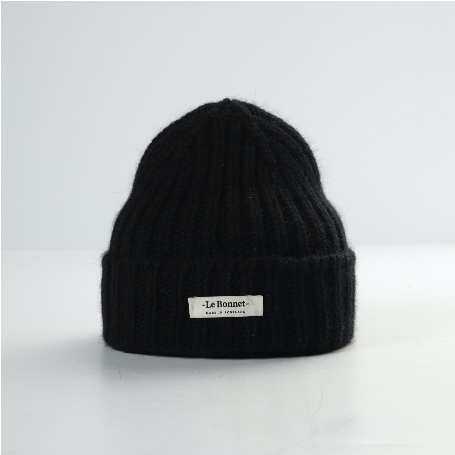 Le Bonnet Logo Beanie Onyx - DIV. Amsterdam