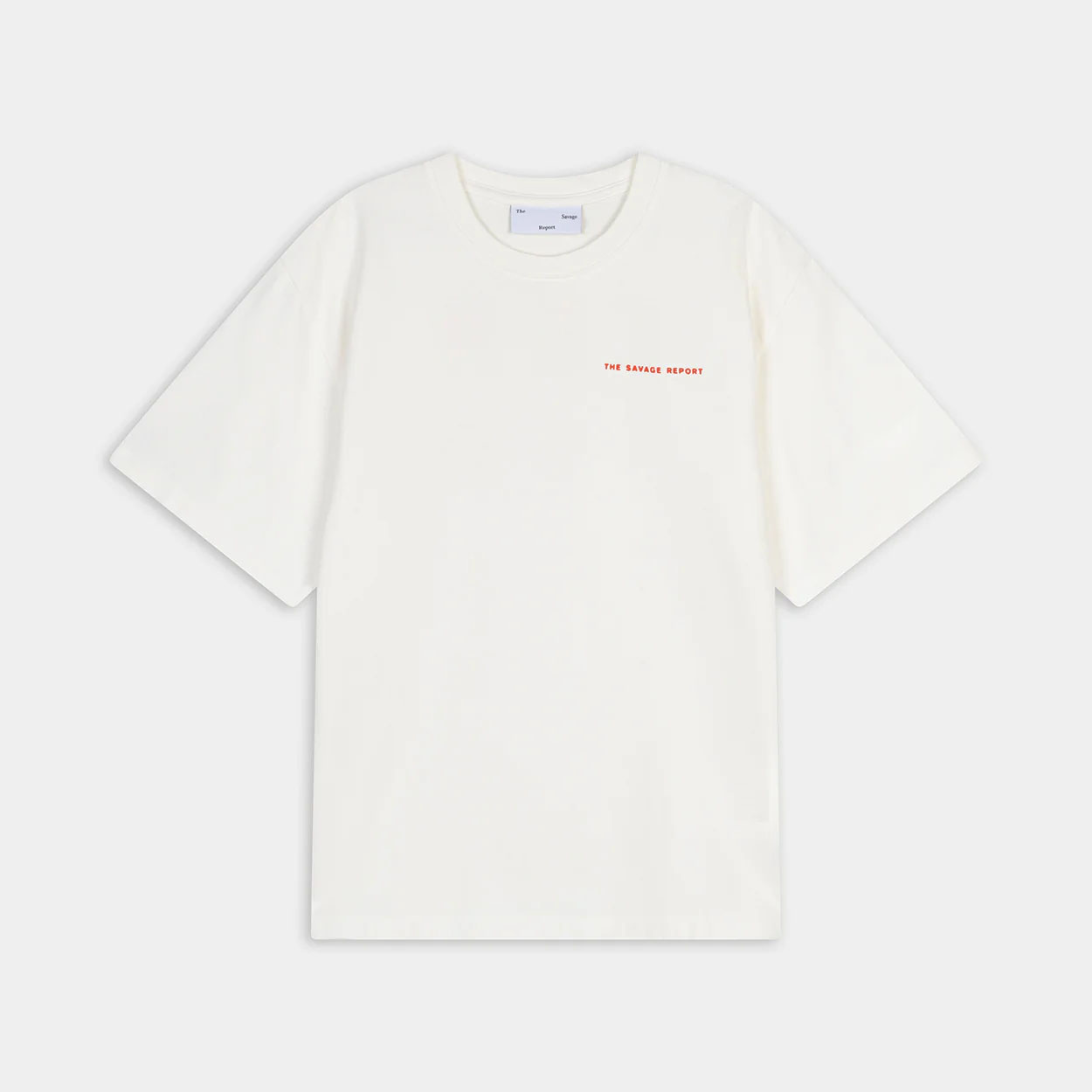 The Savage Report TSR Optic Tee White - DIV. Amsterdam