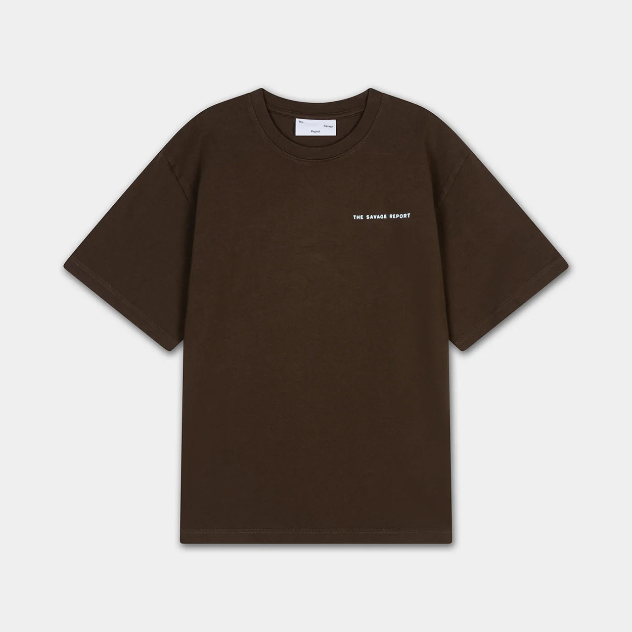 The Savage Report TSR Optic Tee Brown - DIV. Amsterdam