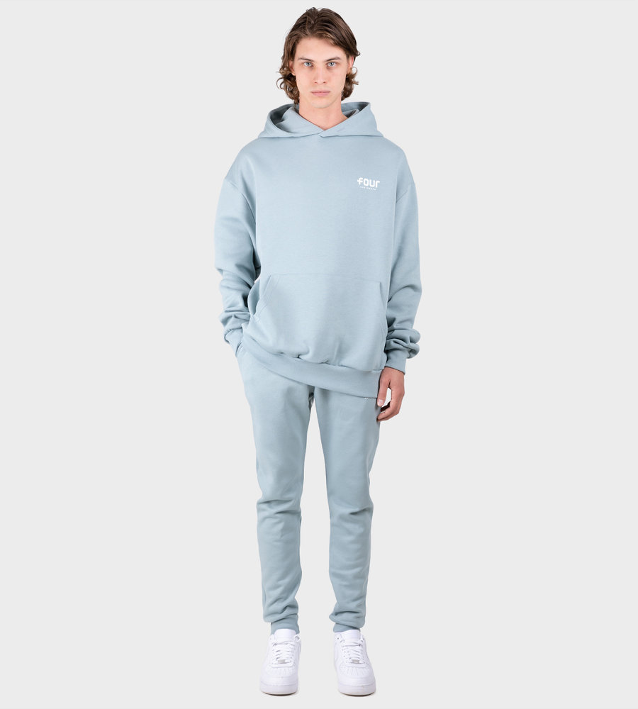 Four Logo Hoodie Slate Four Amsterdam Four Amsterdam