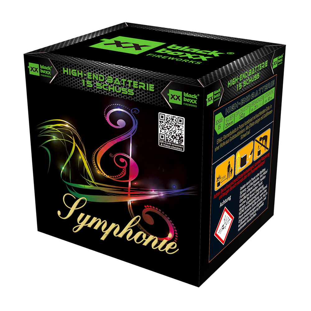 Symphonie von Blackboxx Feuerwerk - PyroFix Feuerwerk