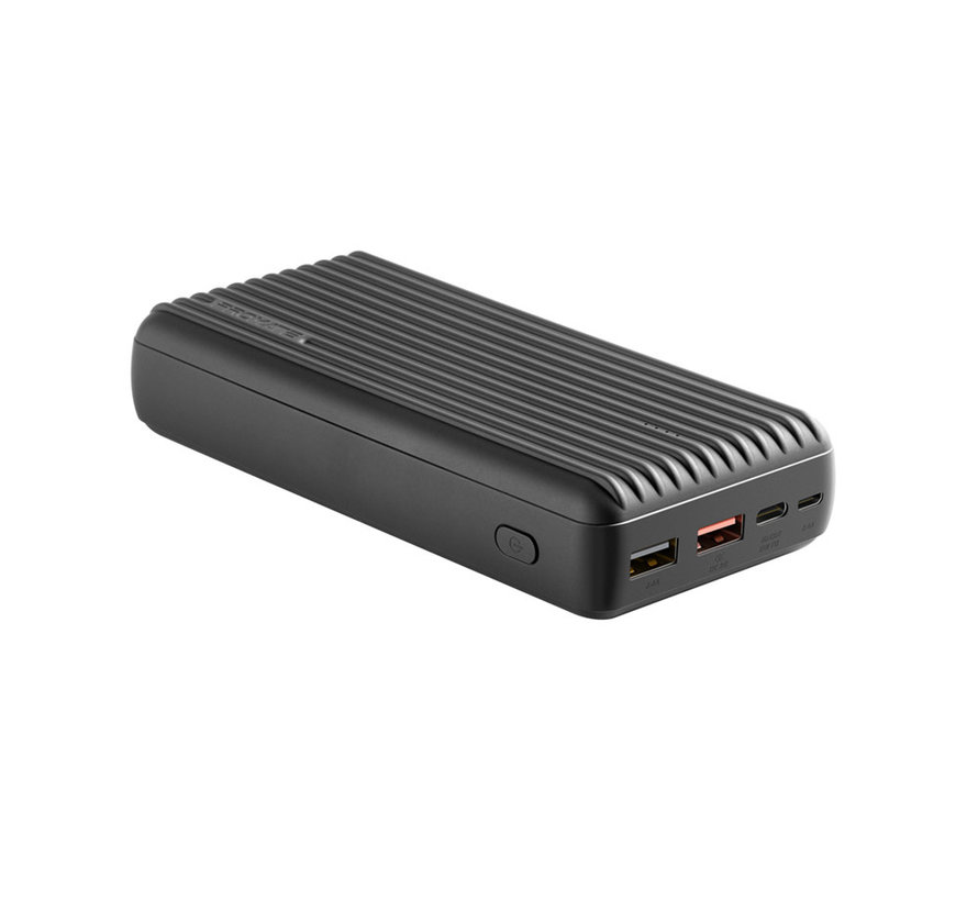Promate Titan 30 Powerbank 30.000 mAh USB-C PD - Externe Batterij