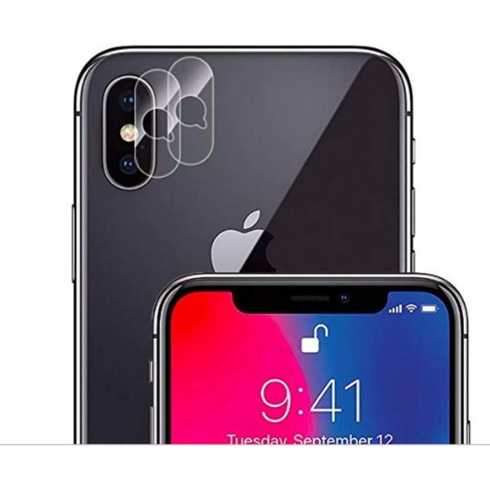 iPhone X / XS camera lens protector (tempered glass) - Phone-Factory
