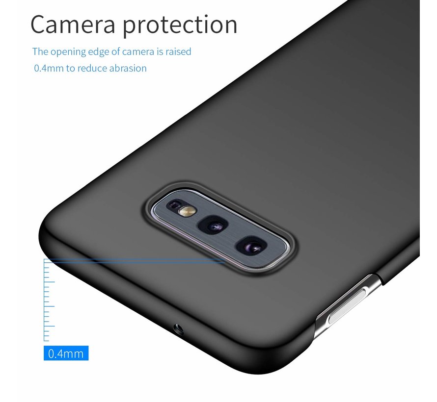 Ultra thin zwarte Samsung S10e case - Phone-Factory