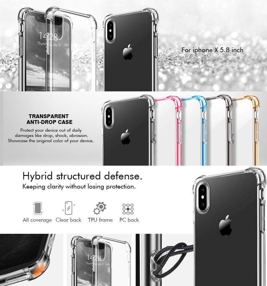 Shock case iPhone X / Xs - Phone-Factory
