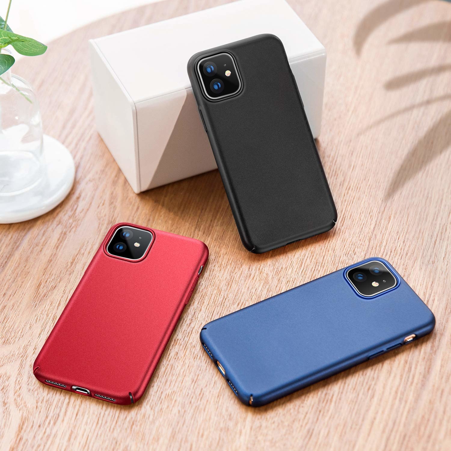 Ultra thin case iPhone 11 (zwart) - Phone-Factory