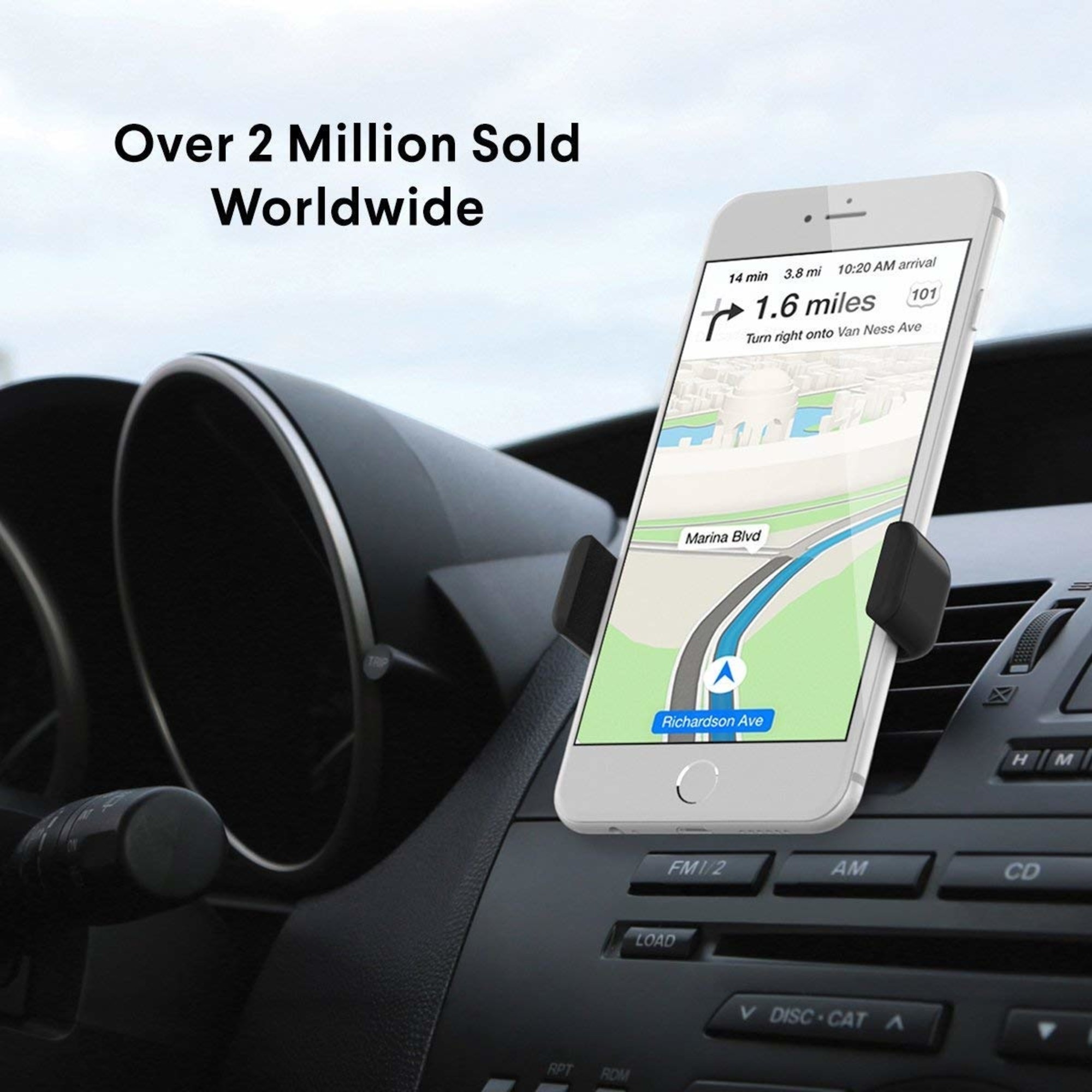 Smartphonehouder auto universeel - Phone-Factory