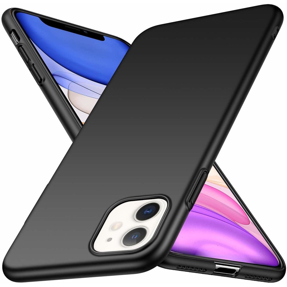 Ultra thin case iPhone 11 (zwart) - Phone-Factory