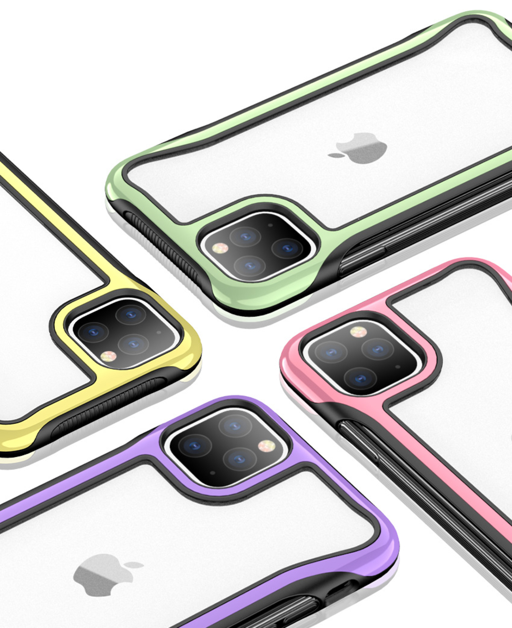 Verstevigde bumper case iPhone 11 (rood) - Phone-Factory