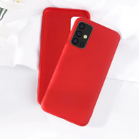 Siliconen hoesje Samsung A51 (rood) - Phone-Factory
