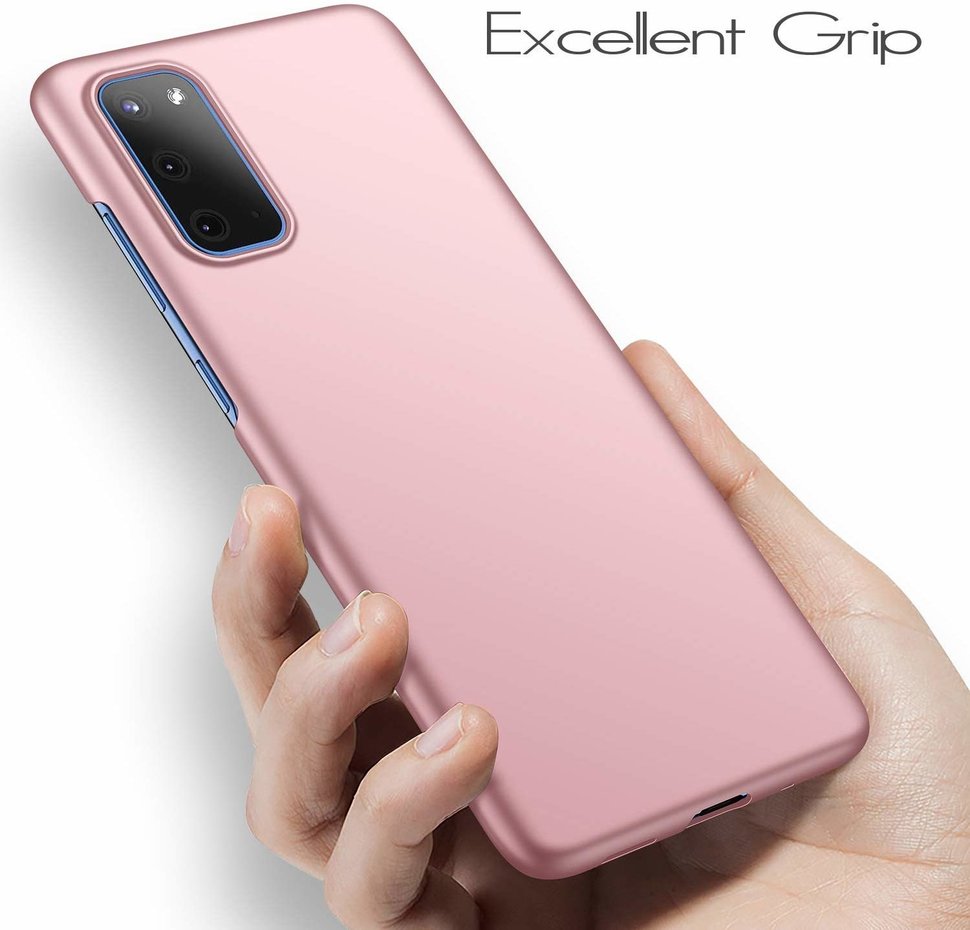 Slim case Samsung Galaxy S20 (roze) - Phone-Factory