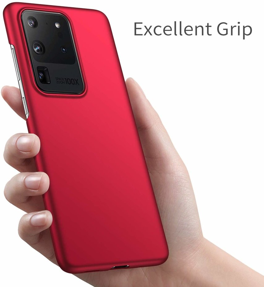 Slim case Samsung Galaxy S20 Ultra (rood) - Phone-Factory