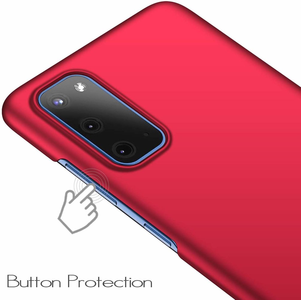 Slim case Samsung Galaxy S20 (rood) - Phone-Factory