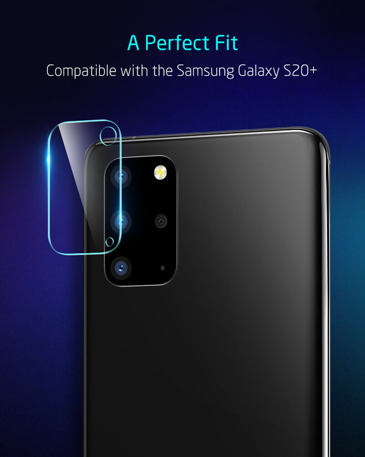 Camera lens protector Samsung Galaxy S20 Plus (tempered glass) - Phone ...