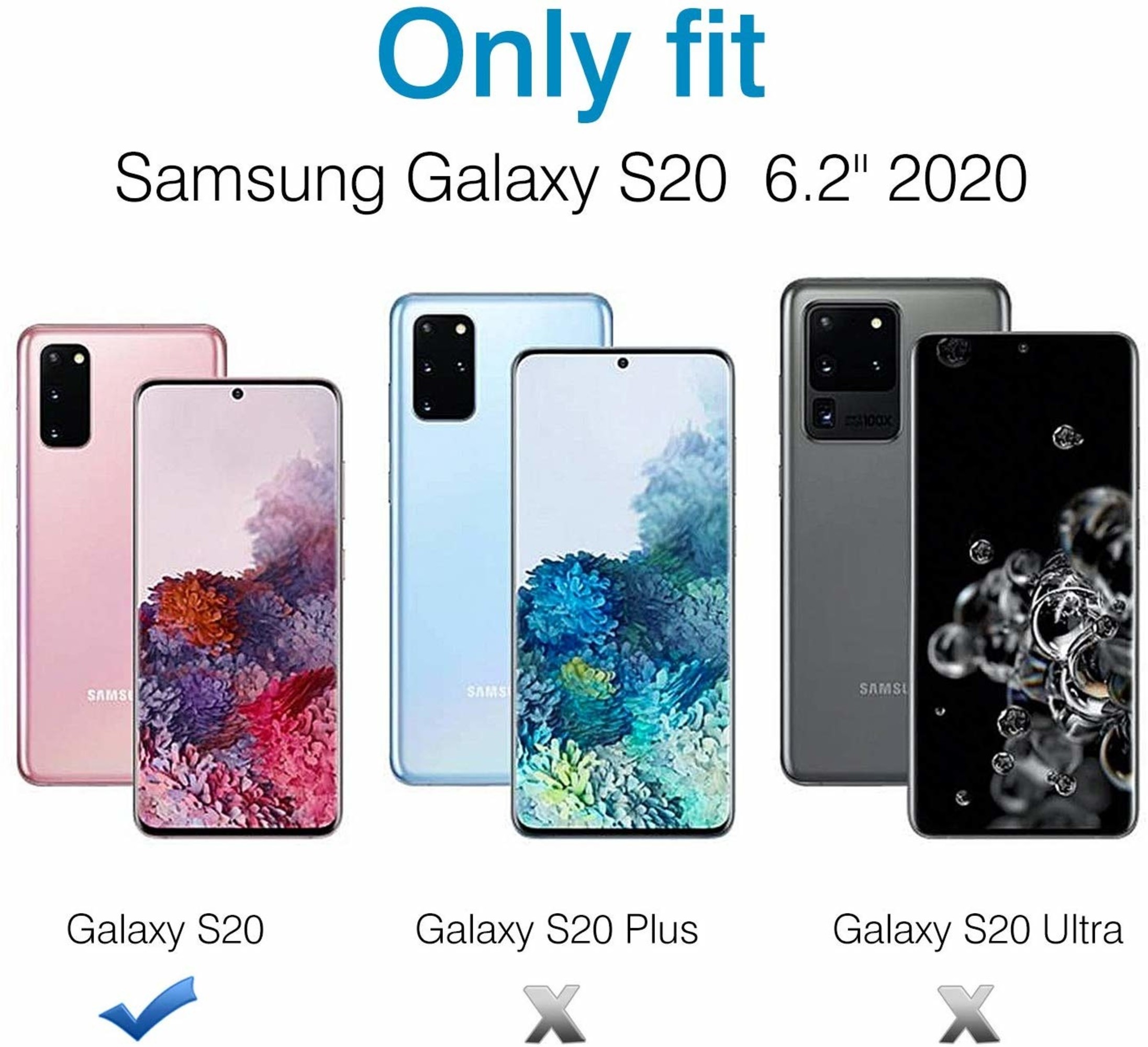 Samsung S20 hoesje siliconen (zwart) - Phone-Factory