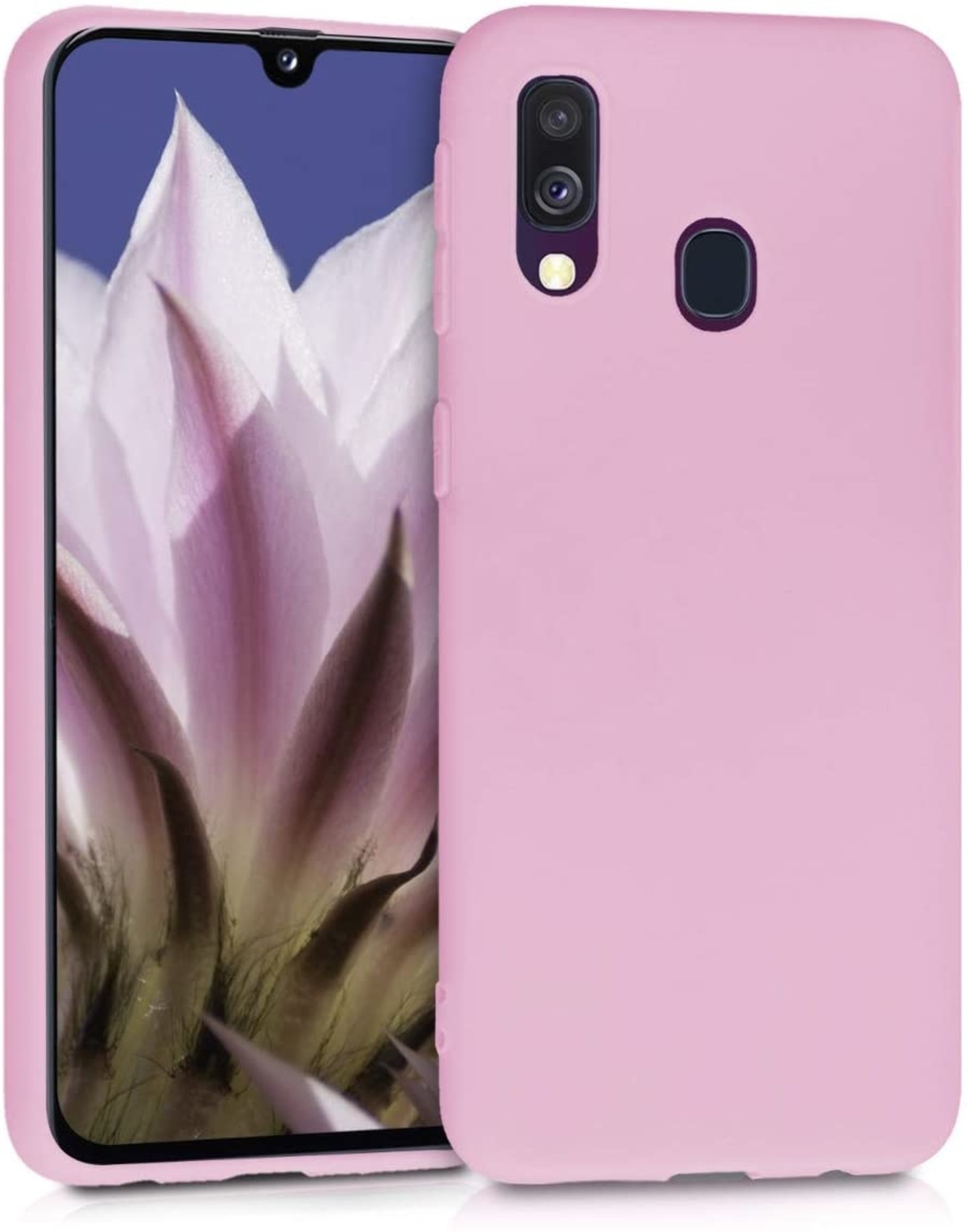 Samsung Galaxy A40 silicone case (roze) - Phone-Factory