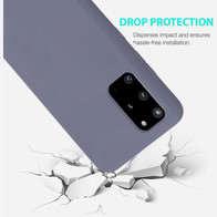 Samsung S20 hoesje siliconen (lavendel grijs) - Phone-Factory