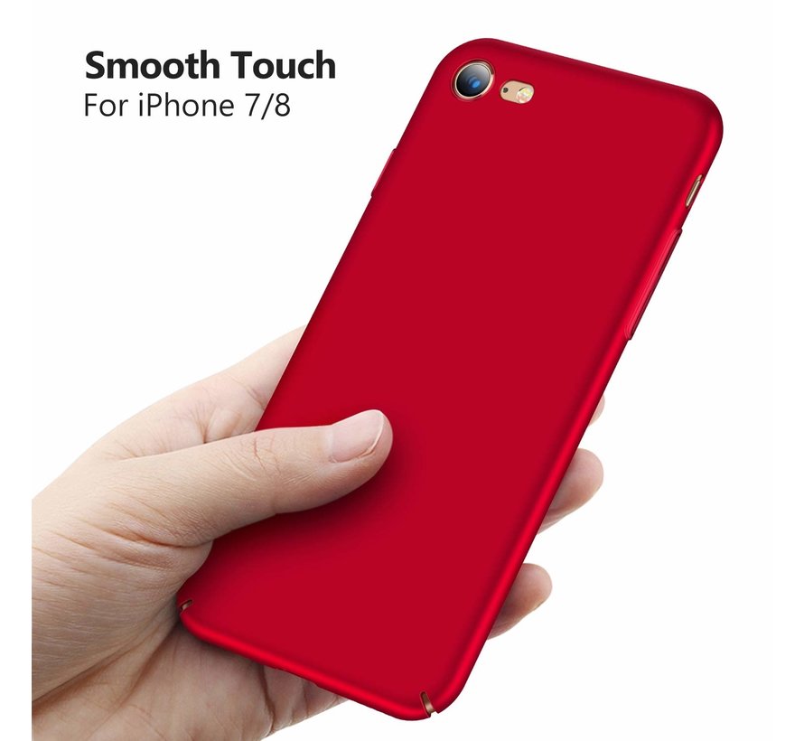 iPhone SE 2020 ultra thin case (rood) - Phone-Factory