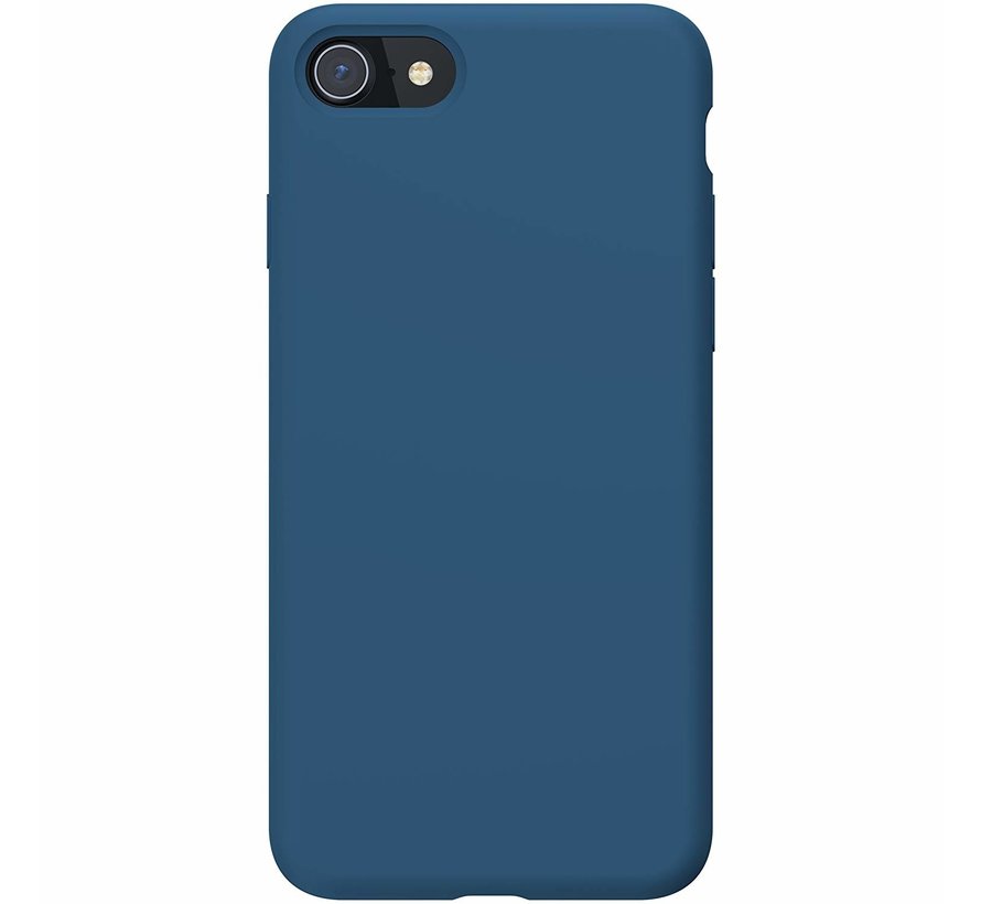 iPhone SE 2020 hoesje siliconen (blauw) - Phone-Factory