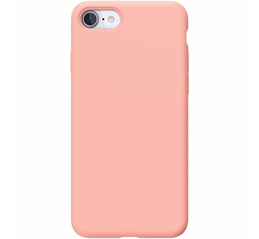 iPhone SE 2020 hoesje siliconen (roze) - Phone-Factory