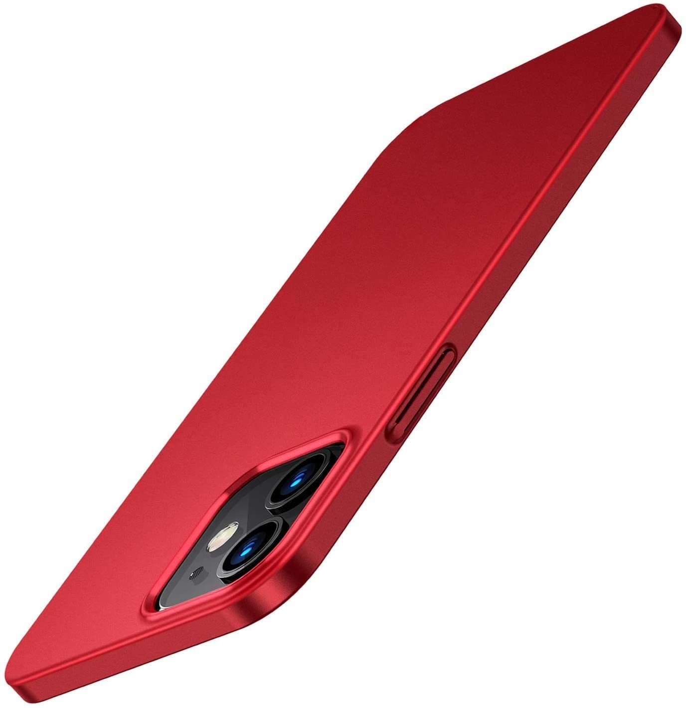 Ultra thin case iPhone 12 - 6.1 inch (rood) - Phone-Factory