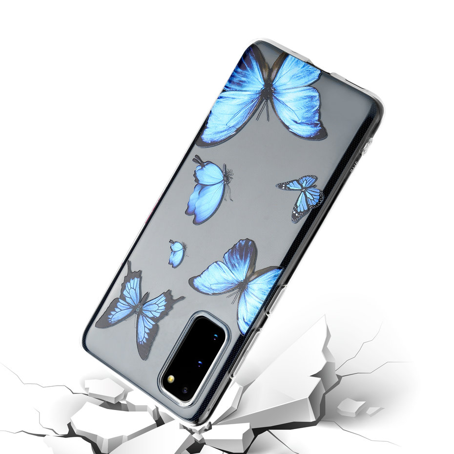 Samsung S20 hoesje met vlinders - Phone-Factory