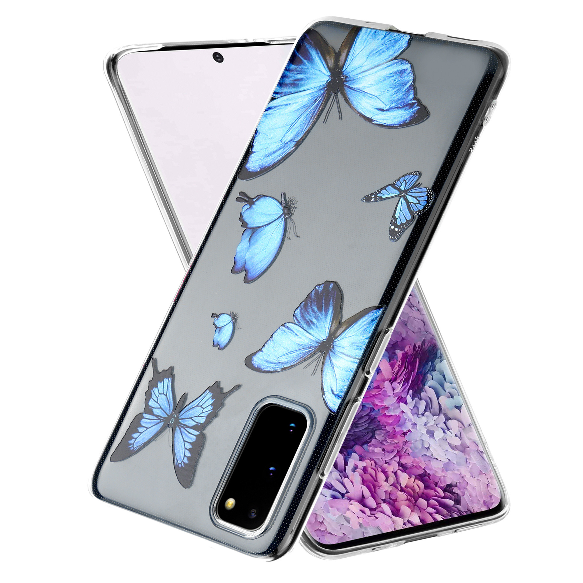 Samsung S20 hoesje met vlinders - Phone-Factory