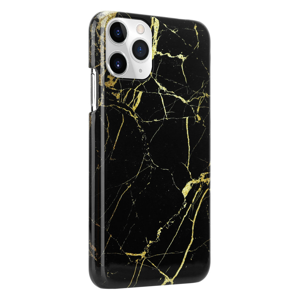 Marmeren Patroon Iphone 11 Pro Hoesje Zwart Phone Factory