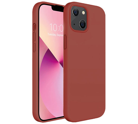 iPhone 13 Mini silicone case (rood) - Phone-Factory