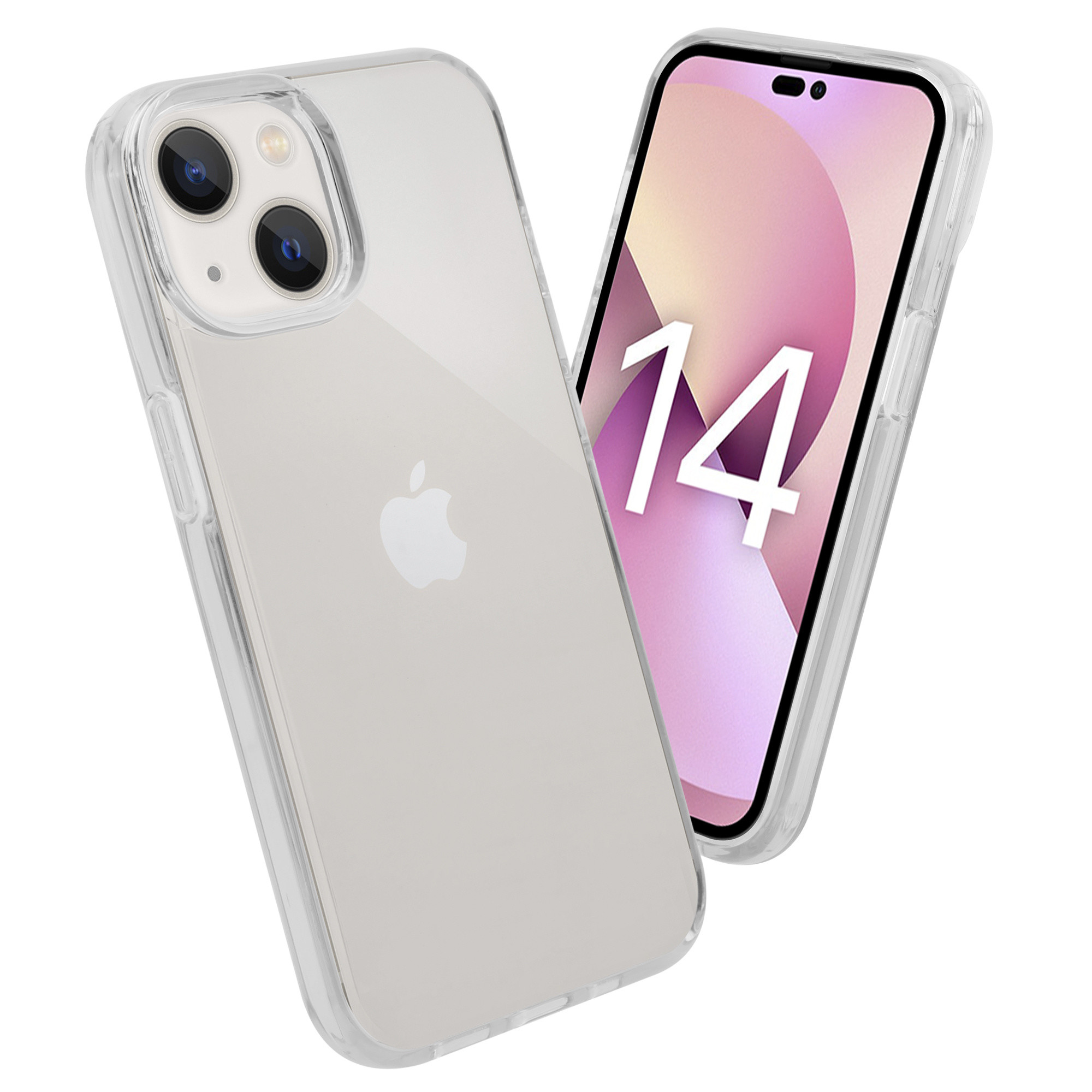 iPhone 14 TPU case (transparant) - Phone-Factory