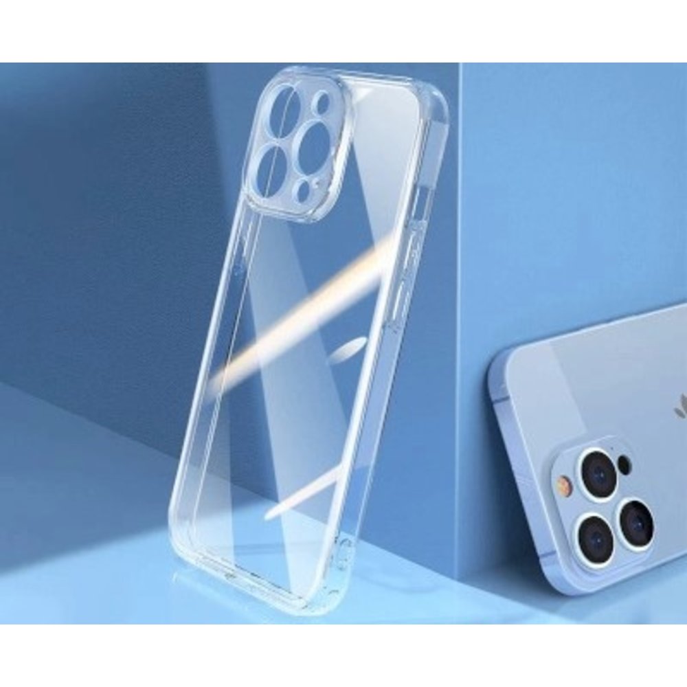 Iphone 12 Hoesje Met Camerabescherming Transparant Phone Factory