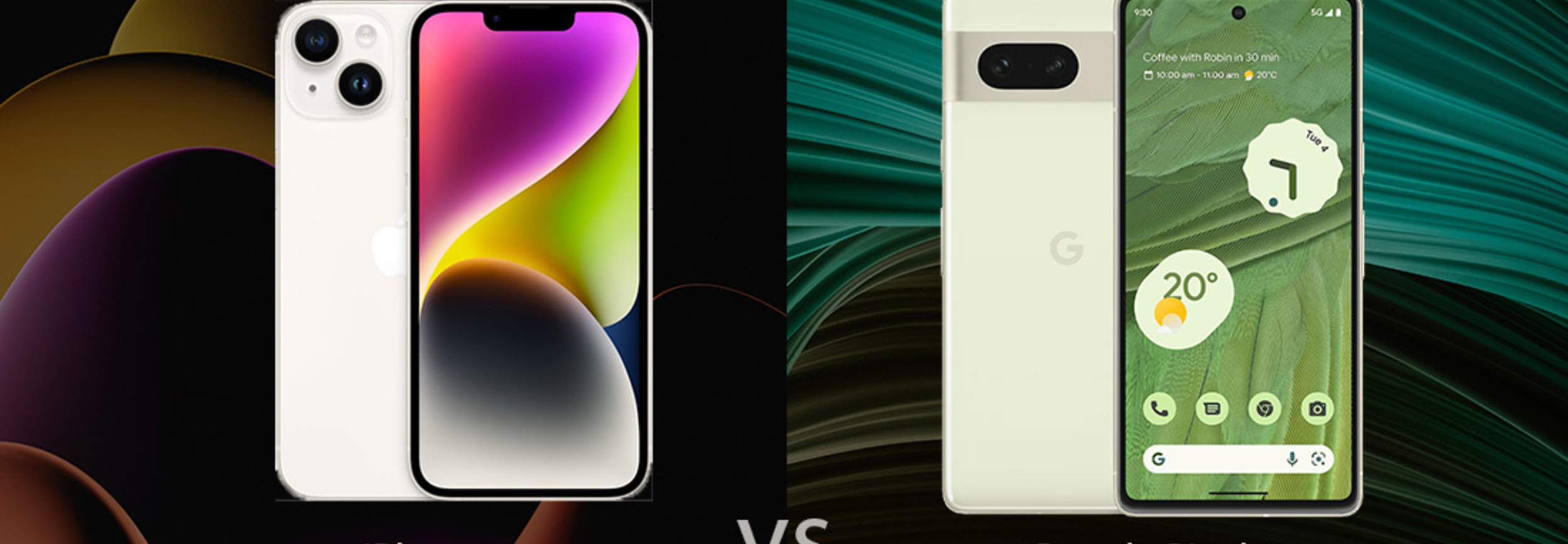 Google Pixel 7 vs iPhone 14: Alle verschillen - Phone-Factory