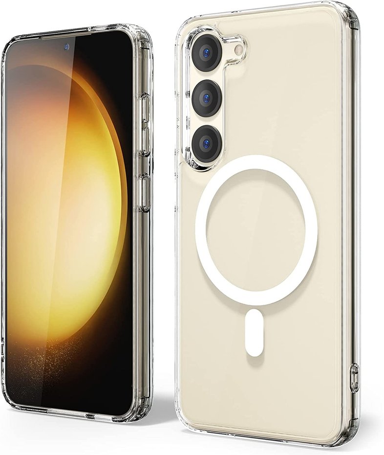 Samsung Galaxy S23 Plus MagSafe hoesje (transparant) - Phone-Factory