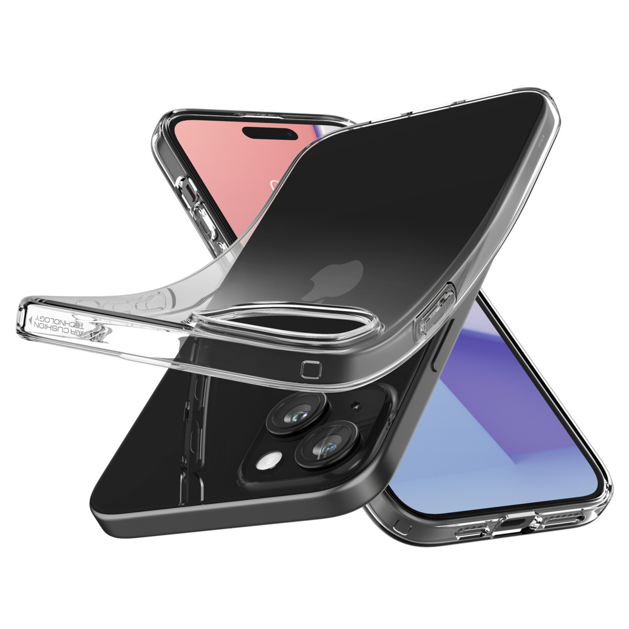 Spigen iPhone 15 Plus Liquid Crystal Crystal Clear hoesje - Phone-Factory