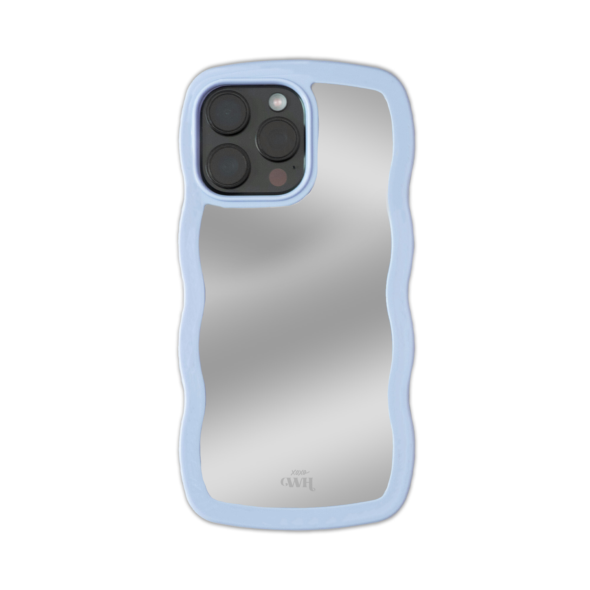 xoxo Wildhearts Wavy mirror case Blue - iPhone 13 Pro - Phone-Factory