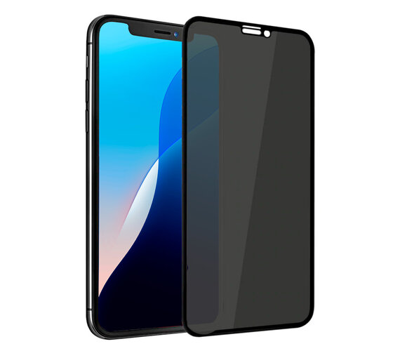 Privacy screenprotector iPhone 13 Mini (glas) - Phone-Factory