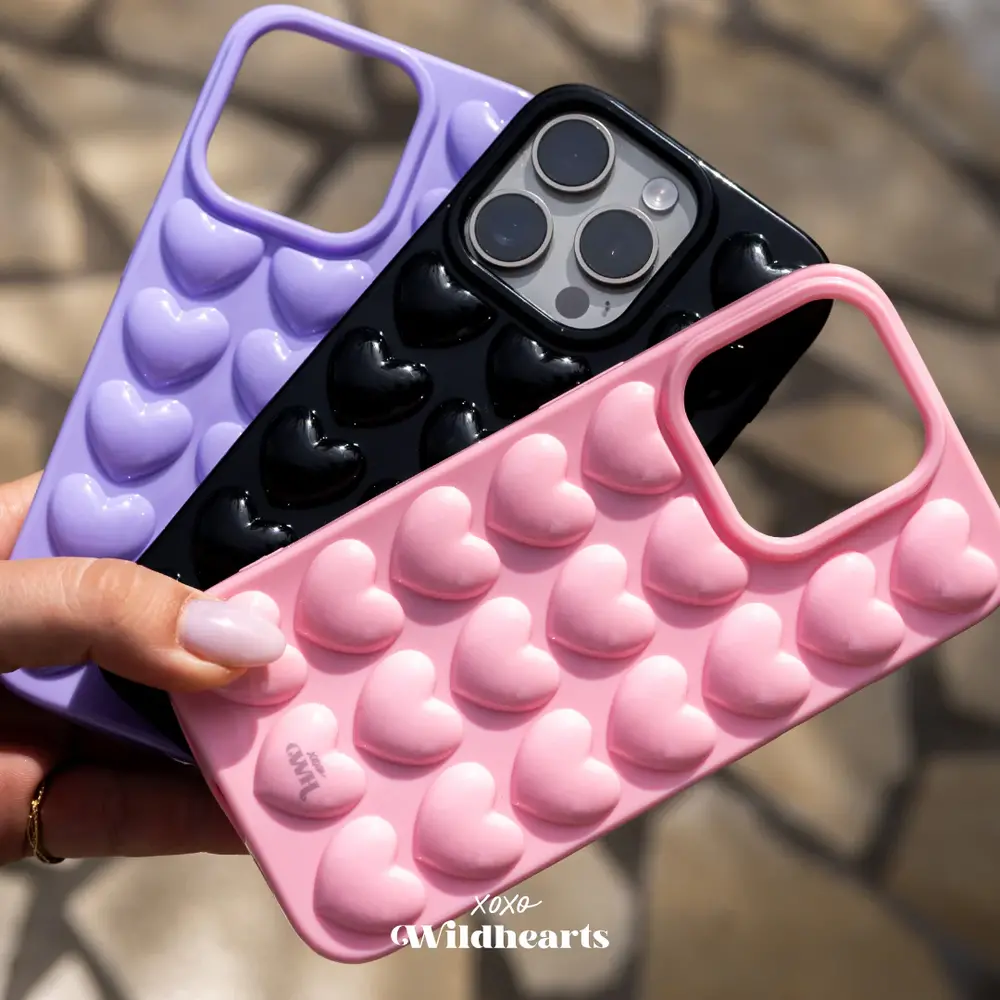 xoxo Wildhearts Heartbreaker Purple - iPhone 16 Pro hoesje - Phone-Factory