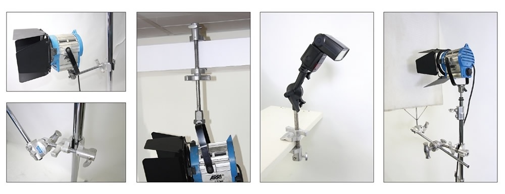 Kupo KCP 607 Super Viser Clamp 9" End Jaw - FotoFlits