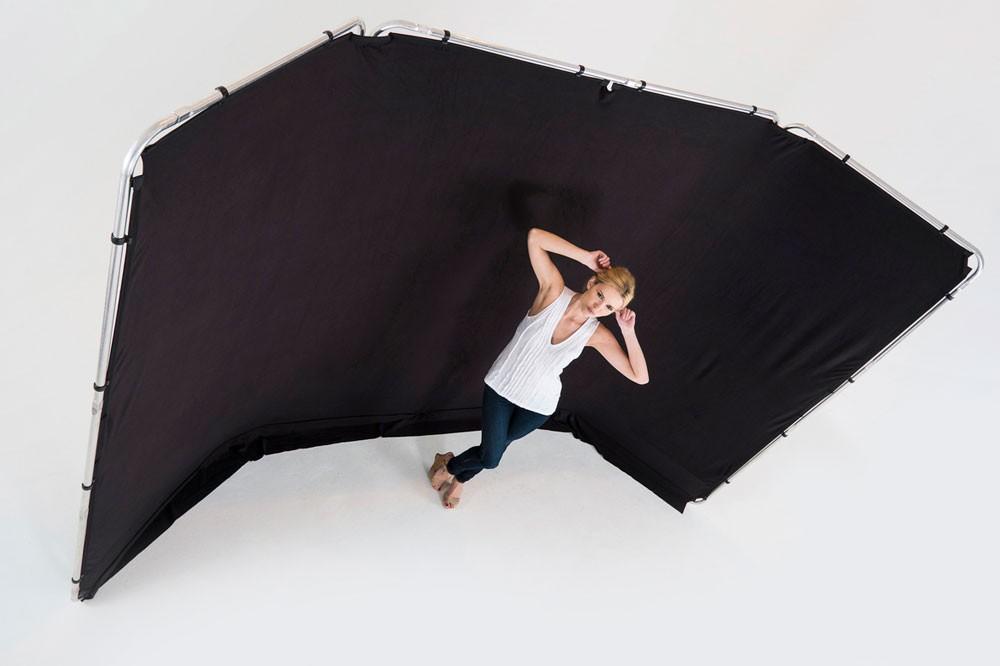 Manfrotto Panoramic background 400cm black - FotoFlits