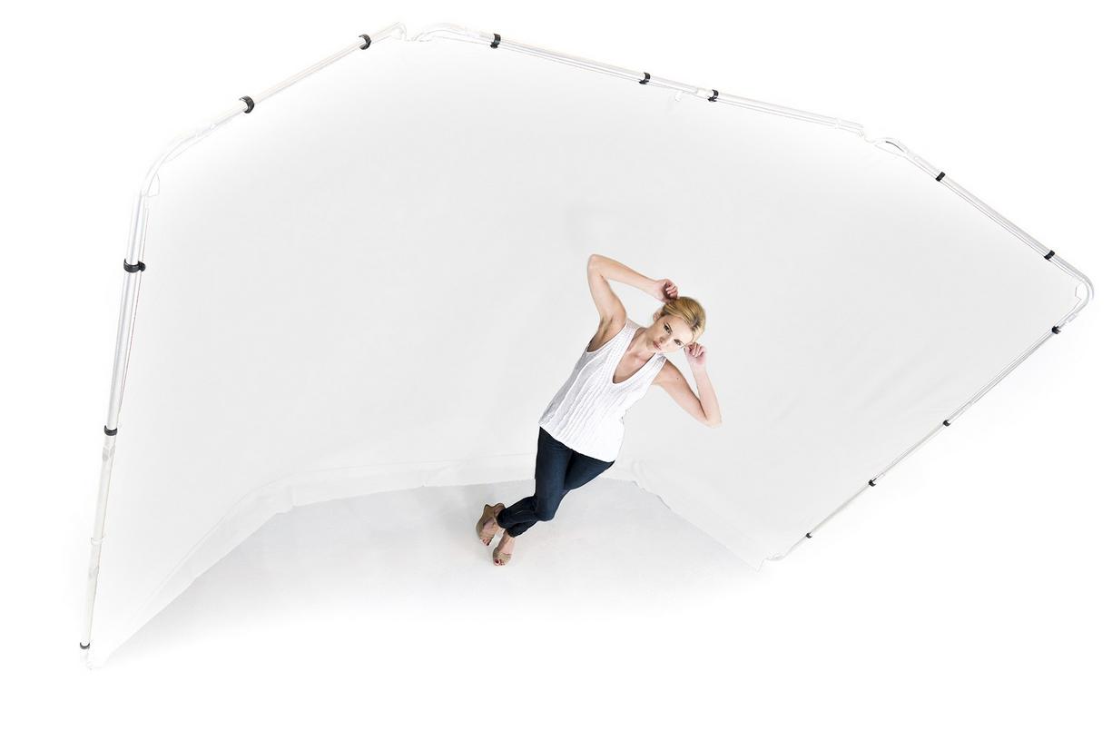 Manfrotto Panoramic background 400cm cover white - FotoFlits