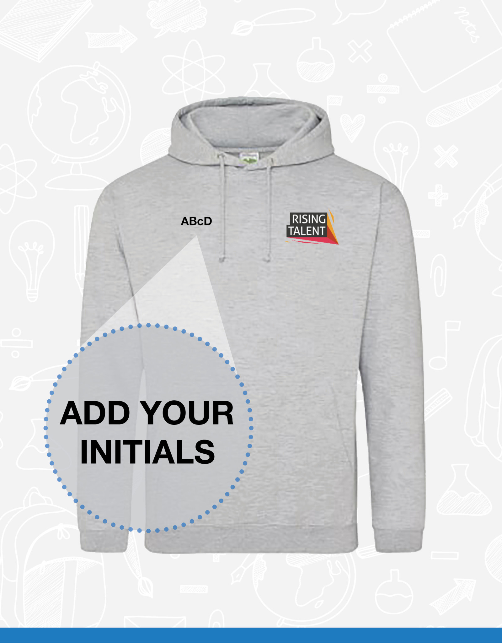 Personalised Name or Initials on Right Chest - The Signature Schools ...