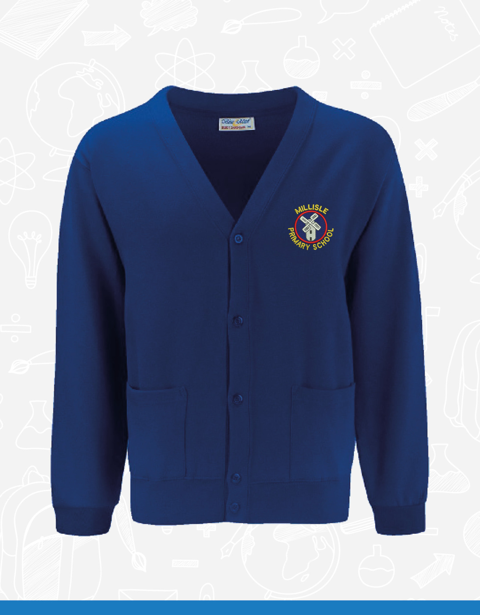 Millisle Primary Cardigan (3SC) - The Signature Schools Online Schoolwear