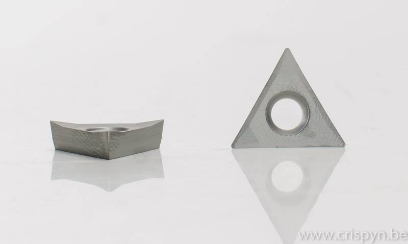 Wisselplaat TCGT110204 - Aluminium - Machines Crispyn