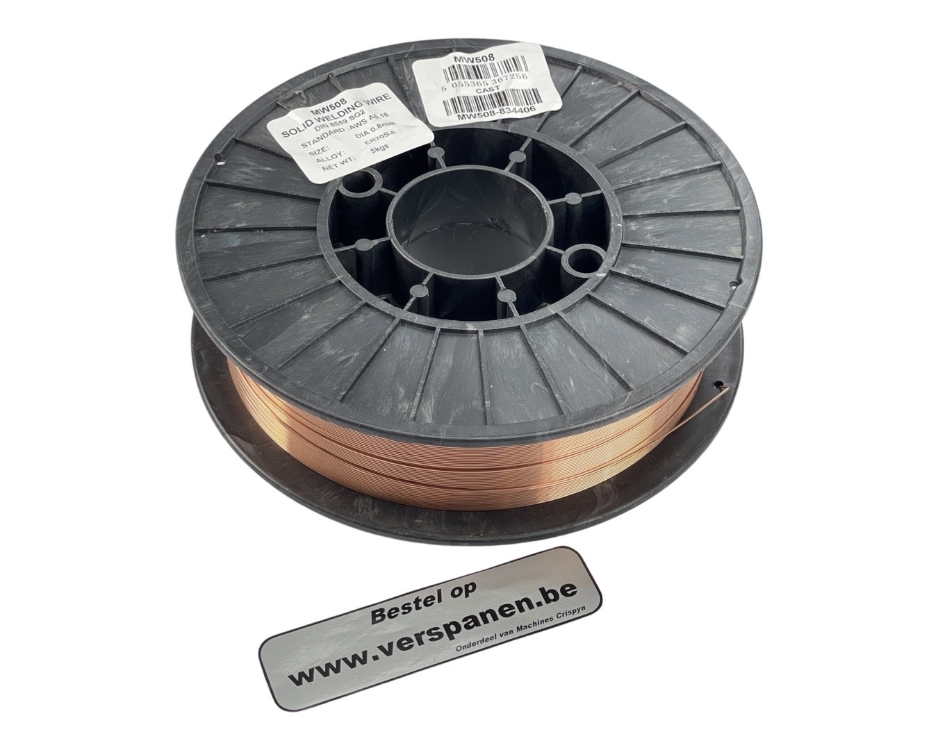 SG2 LASDRAAD 0.8MM – 5KG MILD STAAL - Machines Crispyn