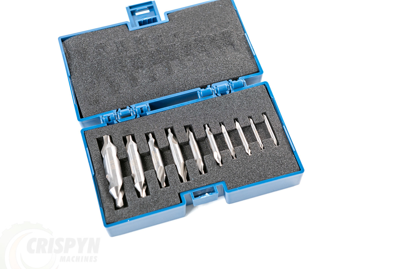 Harlingen - 10 Delig Centerborenset 0,75 - 4,5mm - Machines Crispyn