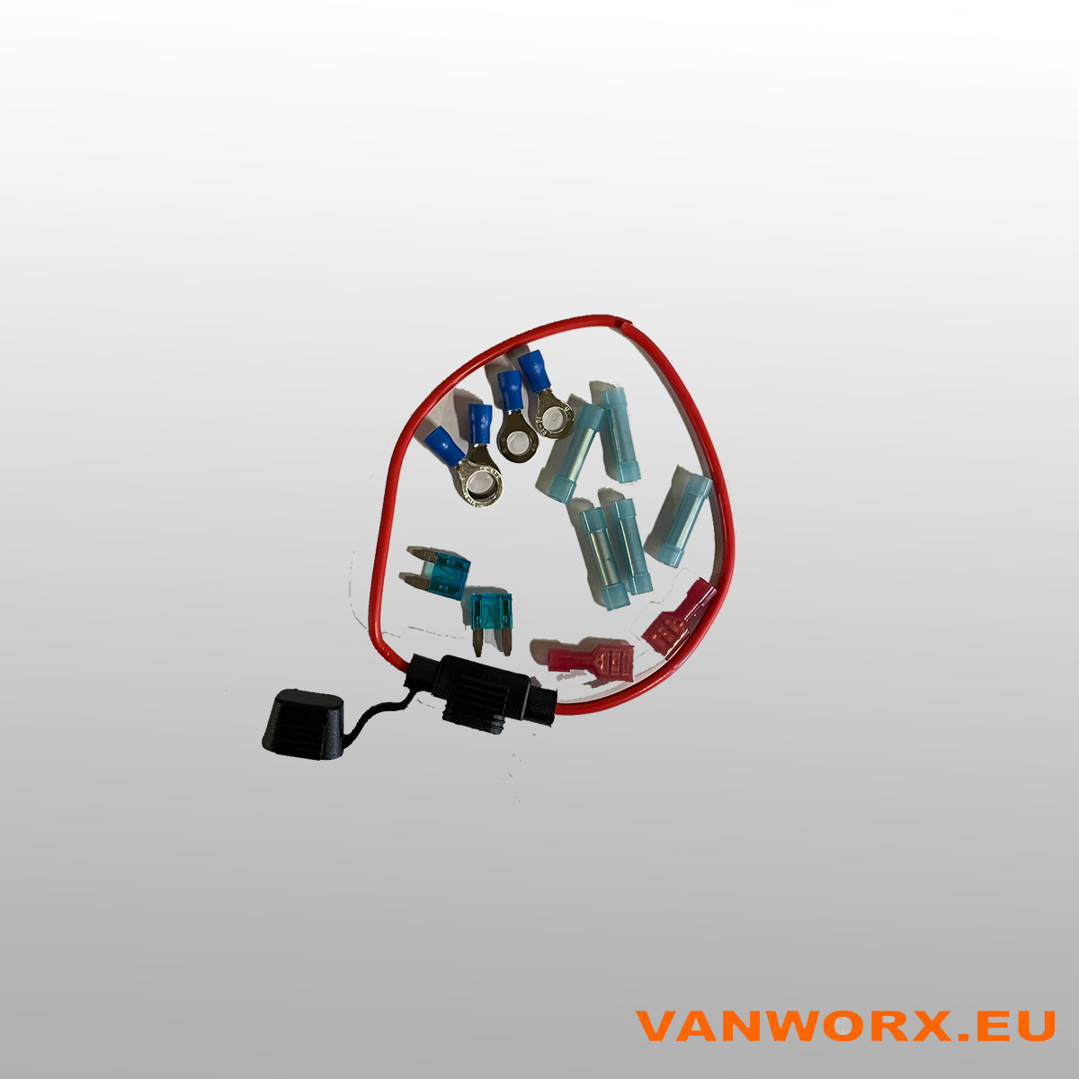 roof fan connection set with 2-way switch - vanworx.eu