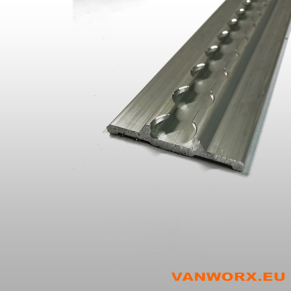 Airline tracks Aluminum glueable - vanworx.eu