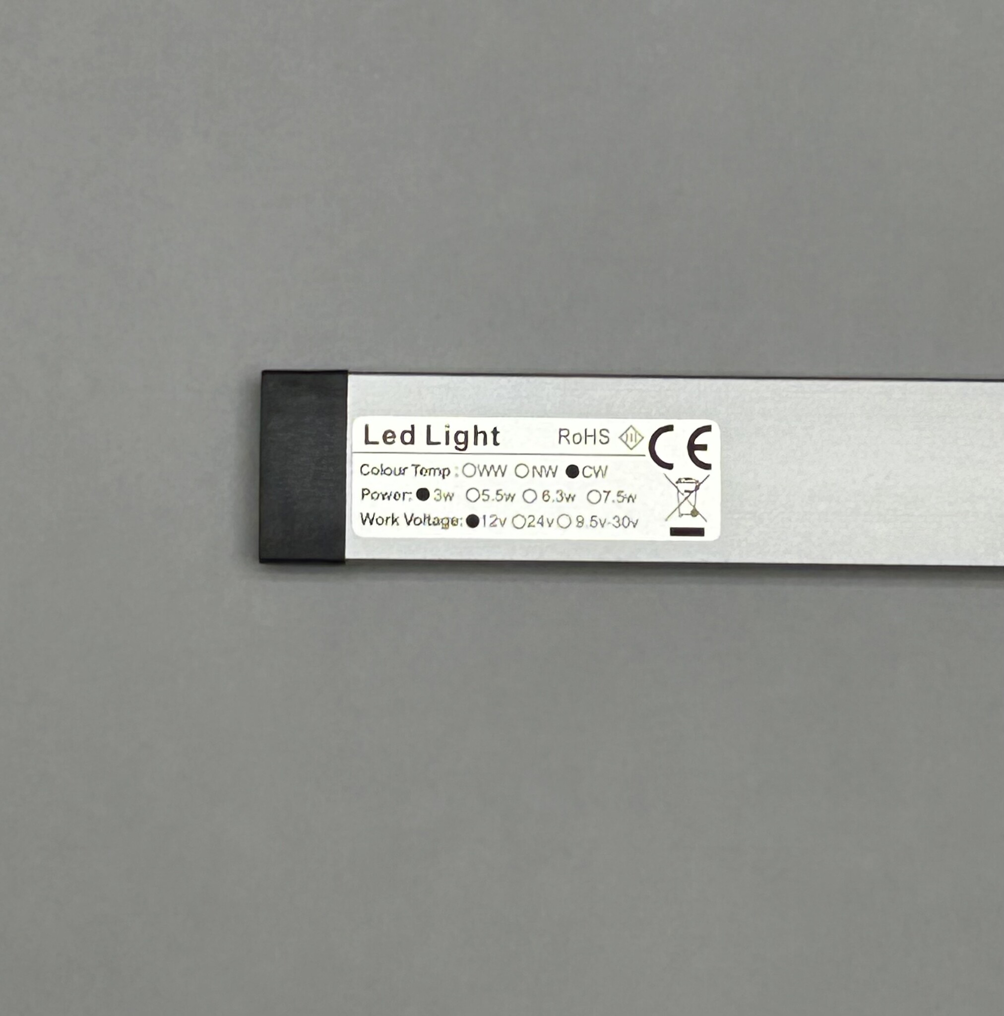 Regleta LED ALU Plana 300 mm | Compacta y Brillante